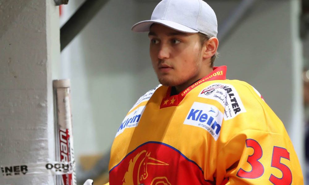 Il giovane portiere Tim Guggisberg in forza all’Ambrì Piotta ...