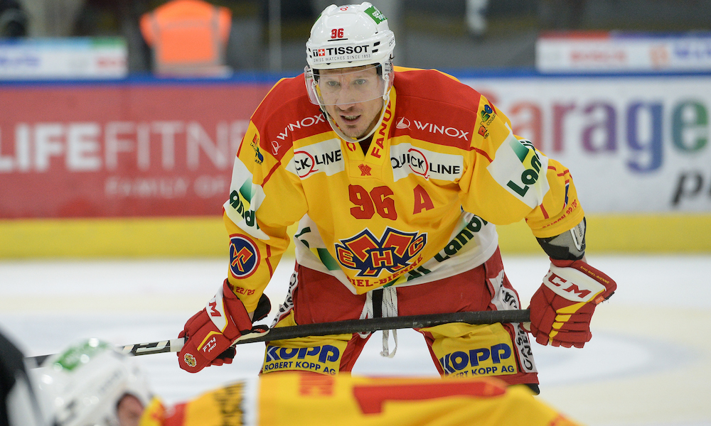 Il Bienne sarà senza l’attaccante Damien Brunner per l’inizio della ...