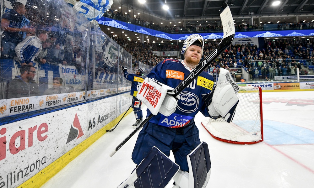 L’ex biancoblù Janne Juvonen difenderà sino a fine stagione la porta ...