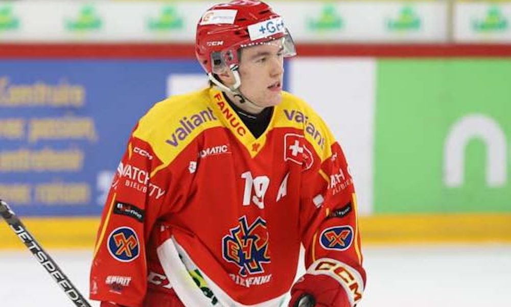 Contratto di tre stagioni a Bienne per il giovane attaccante Guillaume ...