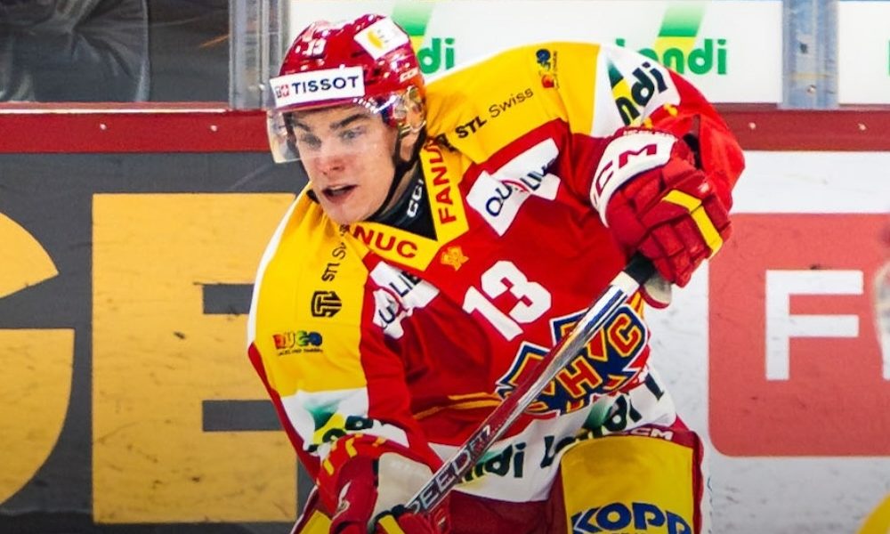 Contratto di tre stagioni a Bienne per il giovane attaccante Nolan ...